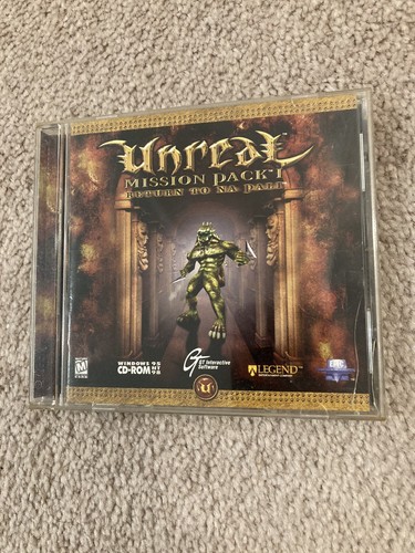 Unreal Mission Pack 1: Return to Na Pali PC Game CD-ROM Windows 95 ...