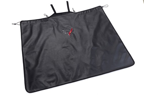 2020-2025 Corvette C8 Rear Fascia Protector with Crossed Flags Logo GM ...