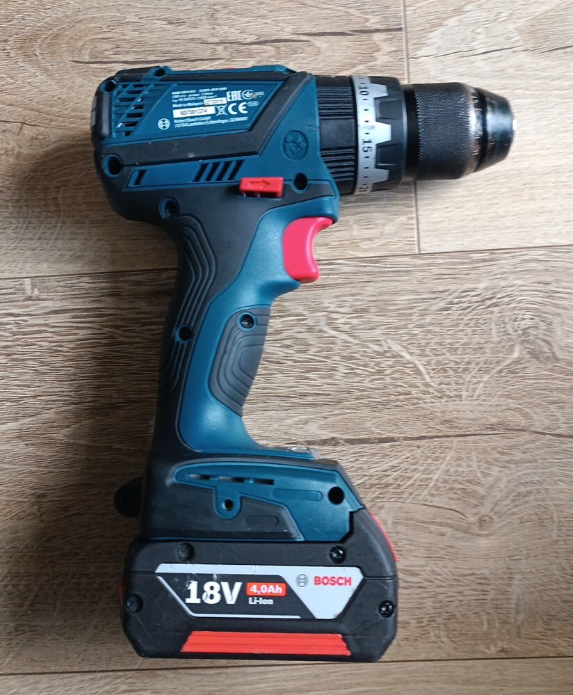 BOSCH GSB 18V-EC 18V BRUSHLESS Li-ION COMBI | Grelly UK