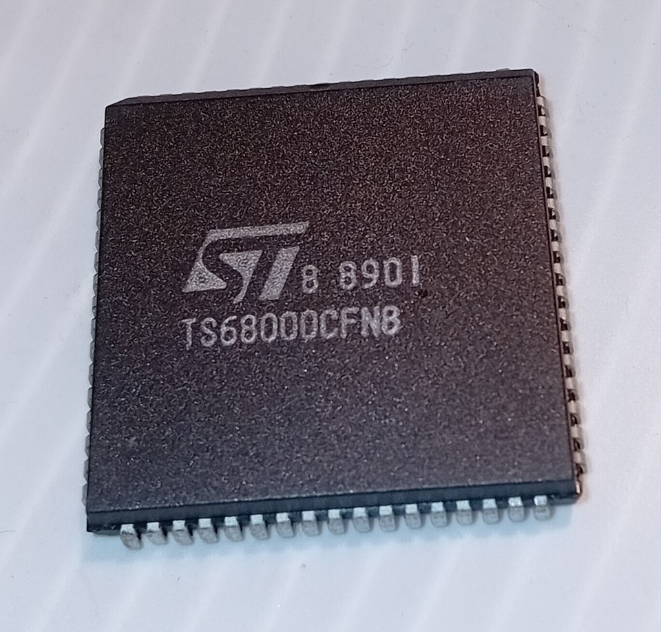 Apple Mac Atari STE Computer 5 x ST 68000 Processor CPU 68 Pin PLCC IC ...