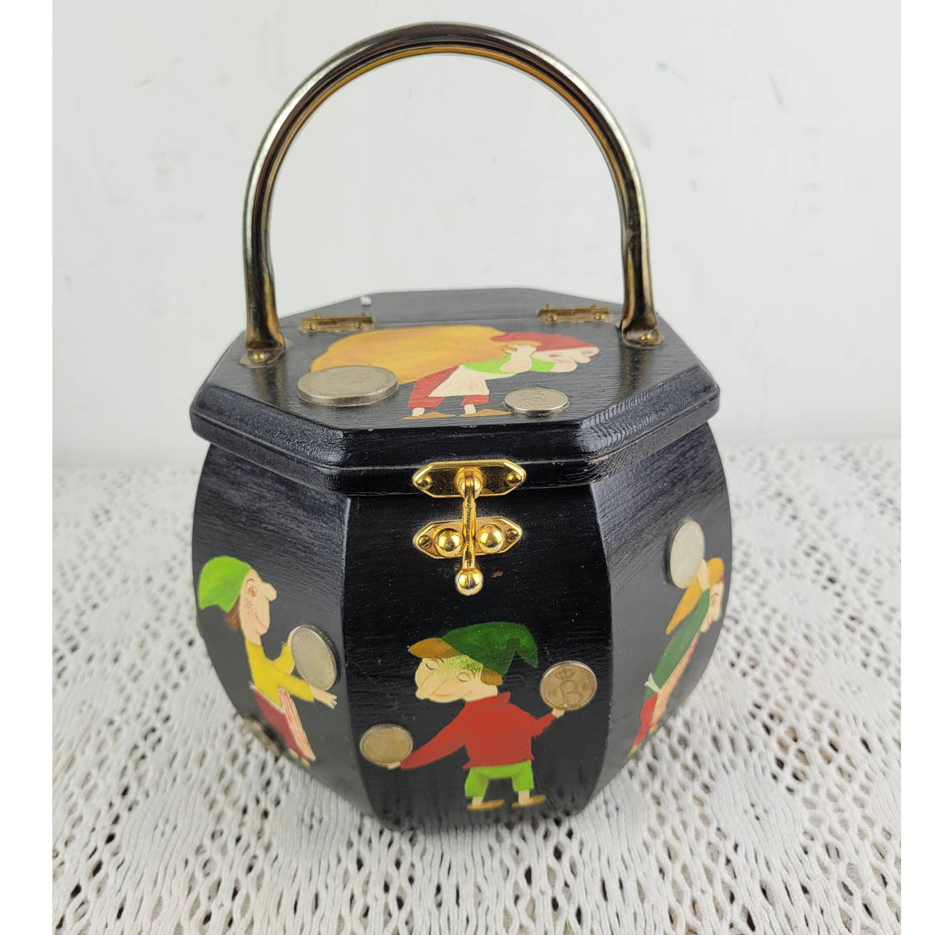 Vintage 1970s Elves Elf World Currency Money Coins Wo… - Gem