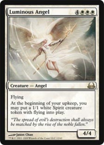 MTG Luminous Angel, Moderate Play, English Duel Decks: Divine vs ...