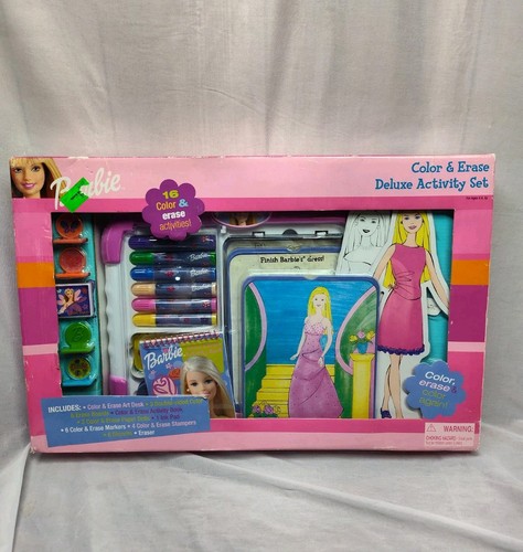 Barbie Mix Match color And Erase Vintage 2001 Mattel Stamps Markers | eBay