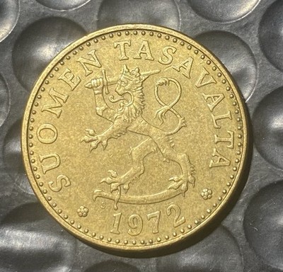 1972 Finland 20 PENNIA COIN, Circulated, Uncertified,very Good ...