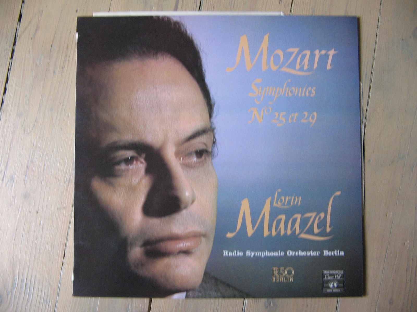 LP Mozart/Maazel/Radio Symphonie Orchester Berlin - Symphonies 25 & 29 ...