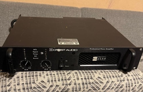 Crest Audio Pro 8200 Professional Power Amplifier (UNTESTED) | eBay