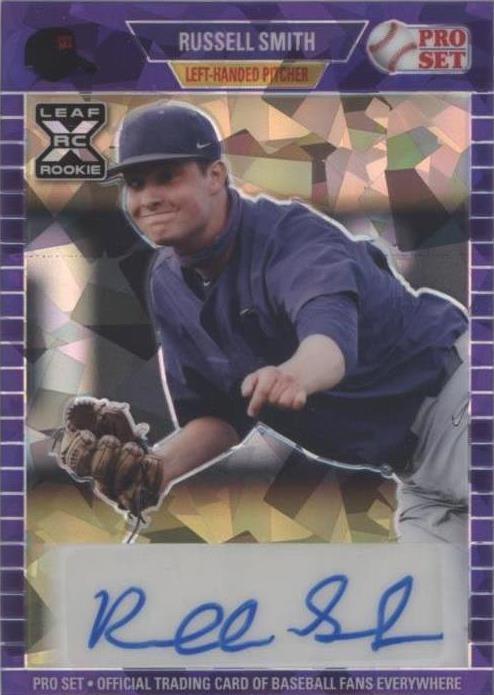 2021 Leaf Pro Set Metal - 1989 Pro Set Autographs Russell Smith #PA-RS1 ...