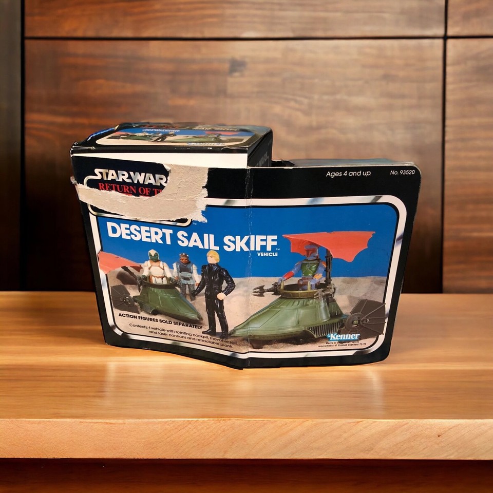 Star Wars Kenner Vintage 1983 Collection Desert Sail Skiff mini-rig | eBay