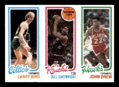 1980 Topps Basketball #15 Bird Cartwright Drew NM/MT *e1 | eBay