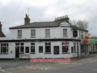 PHOTO THE CRESSY ARMS DARTFORD PUBLIC HOUSE ON JUNCTION OF WALNUT TREE ...