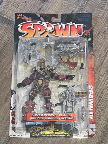 Todd McFarlane's Spawn IV Series 12 Action Figure with 5 Weapons 1998 ...