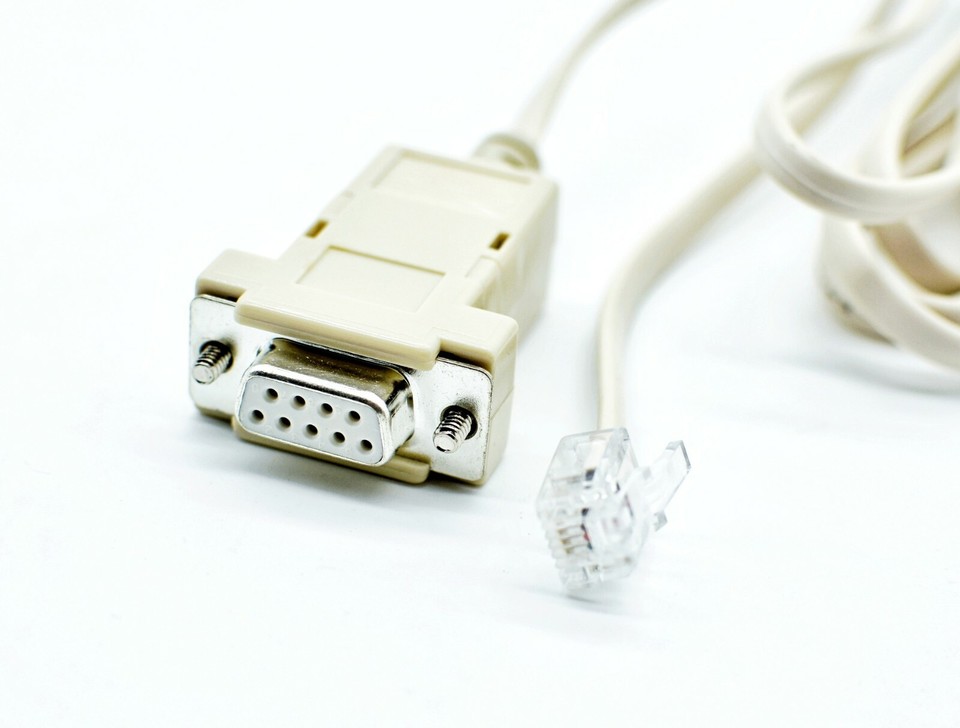 CineRAID RJ11 To RS232 / DB9 9-Pin Serial 5 Feet (Female) Cable ...