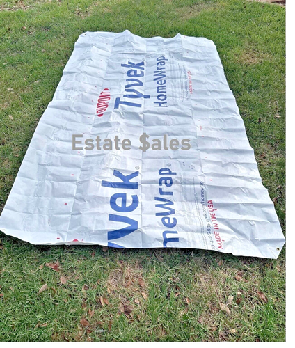 8 x 5 ft Tyvek Homewap Tarp Ground Sheet - Tent Footprint w/ Grommeted Corners + | eBay