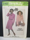 Vtg Simplicity Pattern 8162 Miss Size S (19-12) Pullover Top & Skirt ...