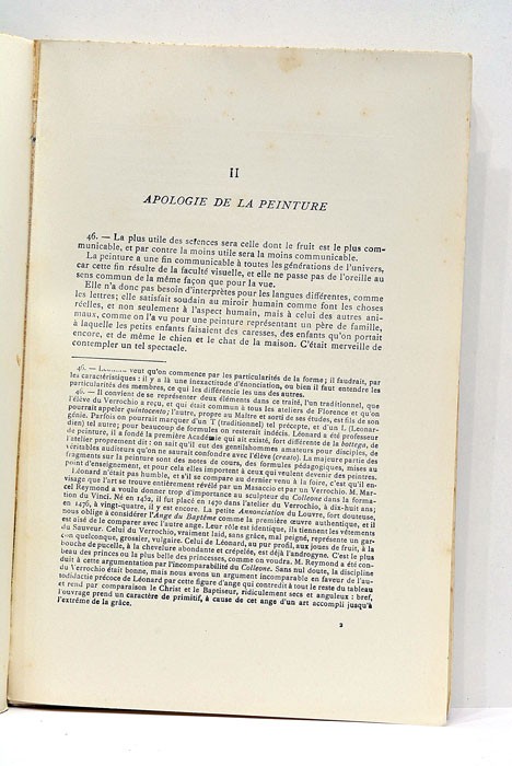 LIVRE ANCIEN DE VINCI TRAITÉ DE LA PEINTURE ILLUSTRATIONS PARIS 1940 | eBay