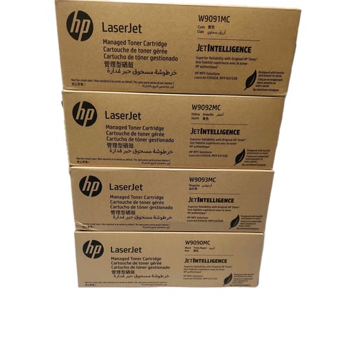 HP W9090MC W9091MC W9092MC W9093MC Toner Cartridge Set | eBay