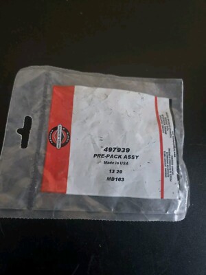 GENUINE BRIGGS AND STRATTON PREPACK # 497939/ Bin M | eBay