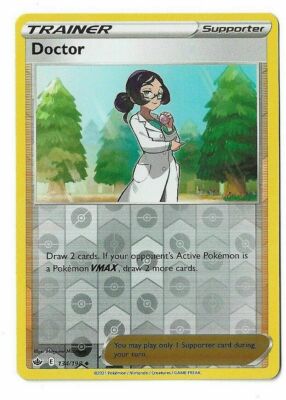 Pokemon - Doctor 134/198 - Reverse Holo - Chilling Reign - NM/M | eBay