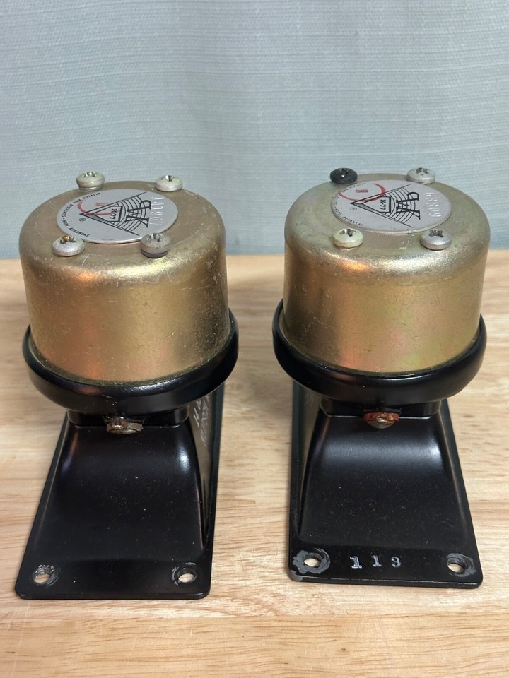 Klipsch K-77 Original Horn Tweeter Pair Alnico Magnets | eBay