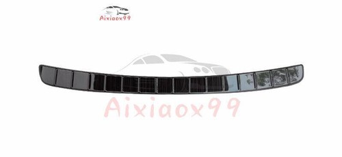 Black titanium Rear Bumper Protector Cover Sill Guard For 2019-2025 ...