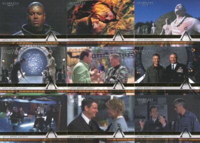Stargate SG-1 Season 6 Behind the Scenes Chase Card Set B1 thru B9 | eBay