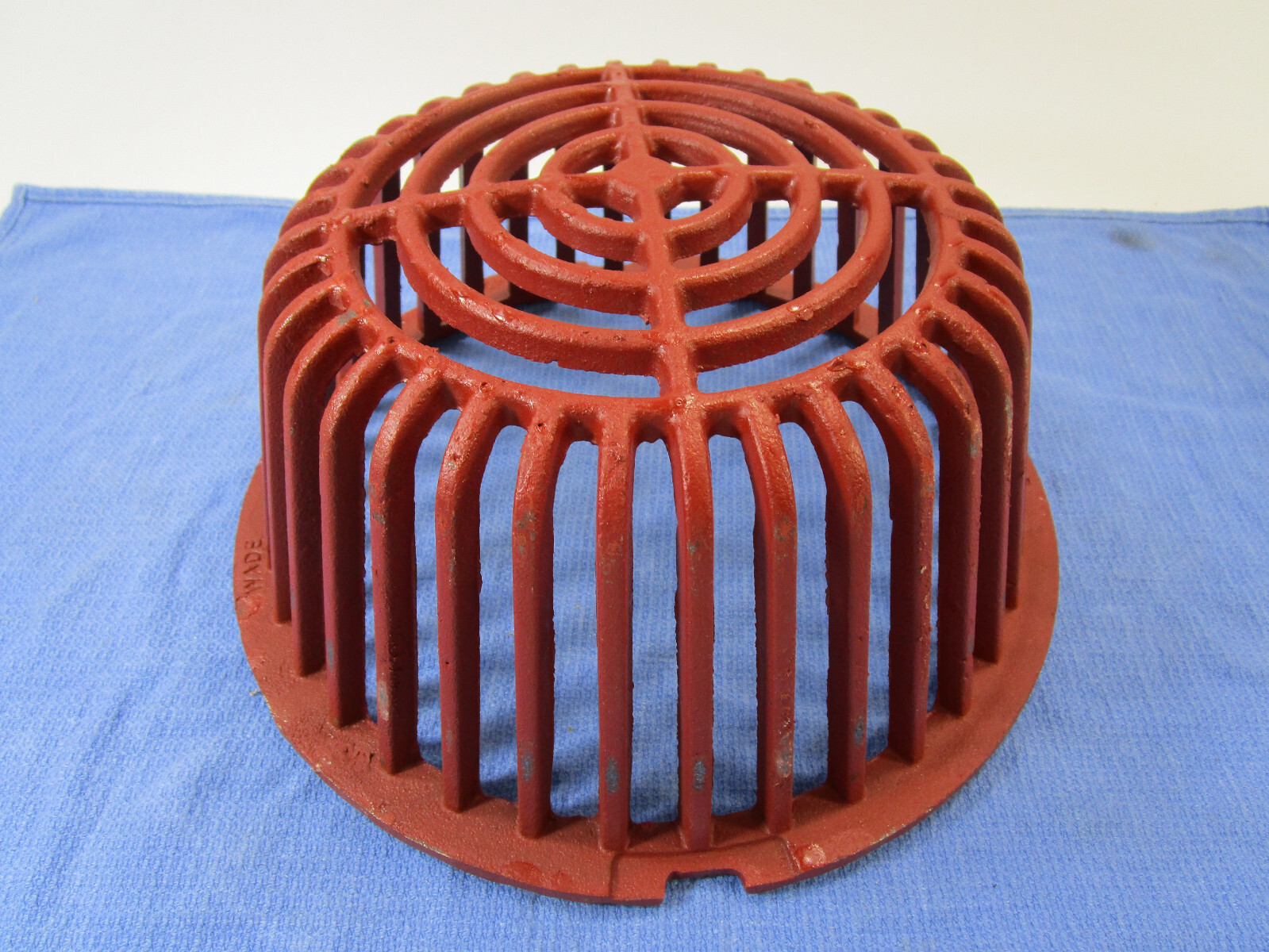 WADE 3000-42 LARGE AREA CAST-IRON ROOF DRAIN COVER DOME REPLACEMENT 11 ...