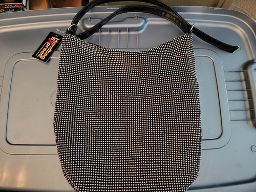 Handbag Express Women's Black Rhinestone Purse new with tags sparkle ...
