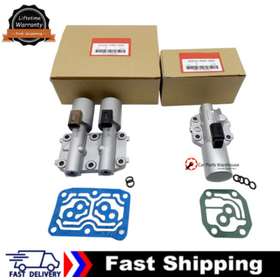 Transmission Solenoid Pair for 28260-PRP-014 28250-RPC-003 Honda Accord ...