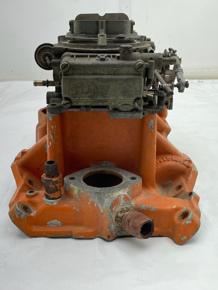 1970 Mopar 340 6 Pack Intake Holley Carbs Carburetors Direct Connect ...