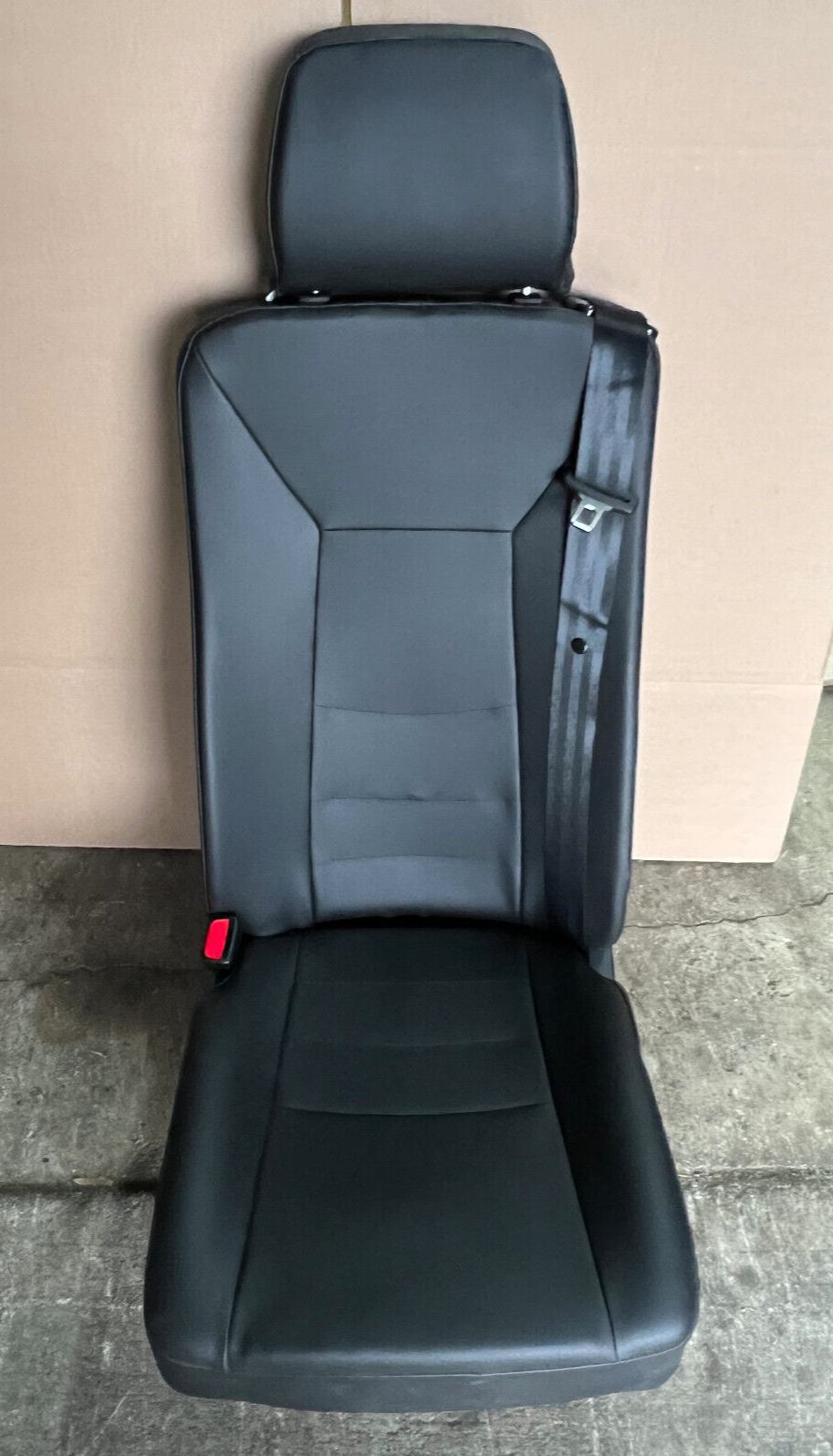 AMF Bruns Smartseat Easy Reclining Van 1 Person Vinyl Seat w/ Belt # S1TSF2000 | eBay