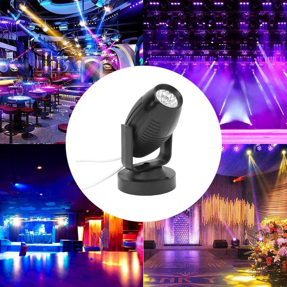 LED Stage Spotlight 85-265V 360 Degree KTV Bar Party Spot Beam Lamp ...