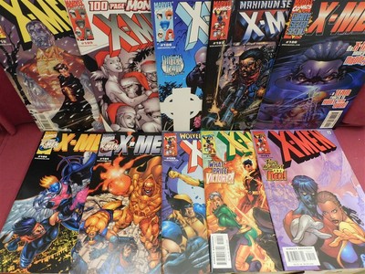 X-MEN 101 102 103 104 105 106 107 108 109 110 MARVEL COMIC RUN 2000 ...