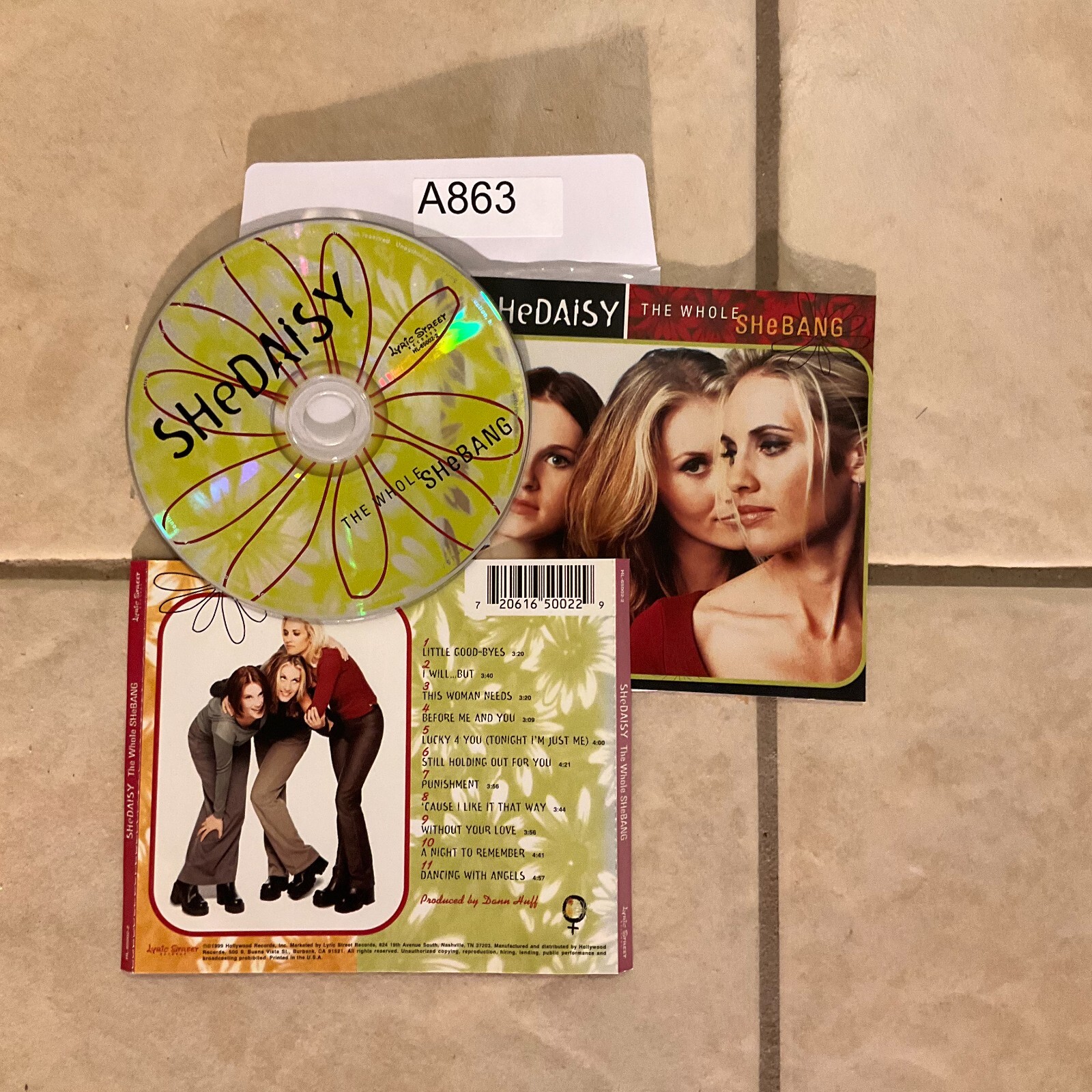 The Whole SHeBANG by SHeDAISY (CD, May-1999 No Case No Tracking #A863 ...