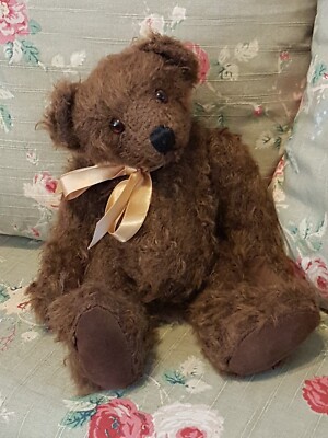Original English Mohair Artist Aged Fully Jointed Bear (Samson) By ...