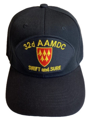 U.S. ARMY - 32ND ARMY AIR and MISSILE DEFENSE COMMAND Military Ball Cap ...
