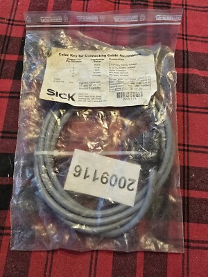 NEW Sick Optics Cable and plug 2009116 *FREE SHIPPING* | eBay