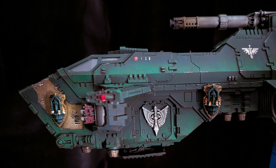 (Commission) Painted Thunderhawk Gunship Space Marines 40k ANY CHAPTER ...