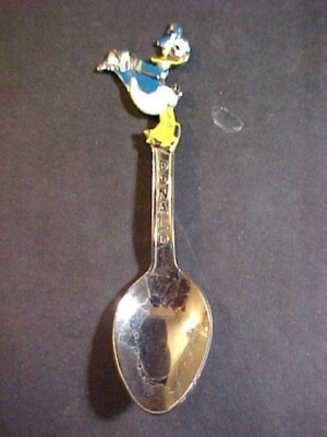 VINTAGE DONALD DUCK SOUVENIR SPOON- WALT DISNEY PRODUCTIONS! | eBay