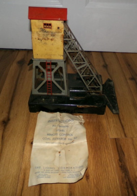 **PARTS REPAIR** Vintage Lionel 97 O Operating Coal Elevator Loader ...