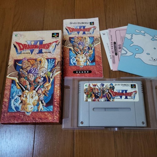 Dragon Quest VI Super Famicom Game, Used, Box & Manual Included | eBay UK