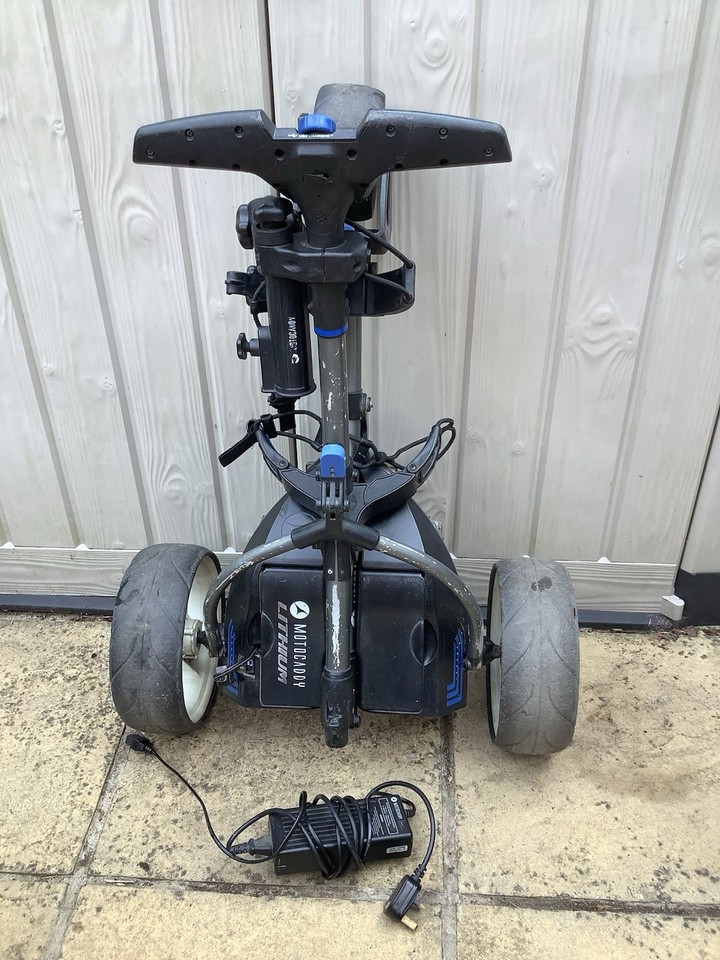 MOTOCADDY S3 PRO ELECTRIC TROLLEY + LITHIUM BATTERY/CHARGER - FULL ...