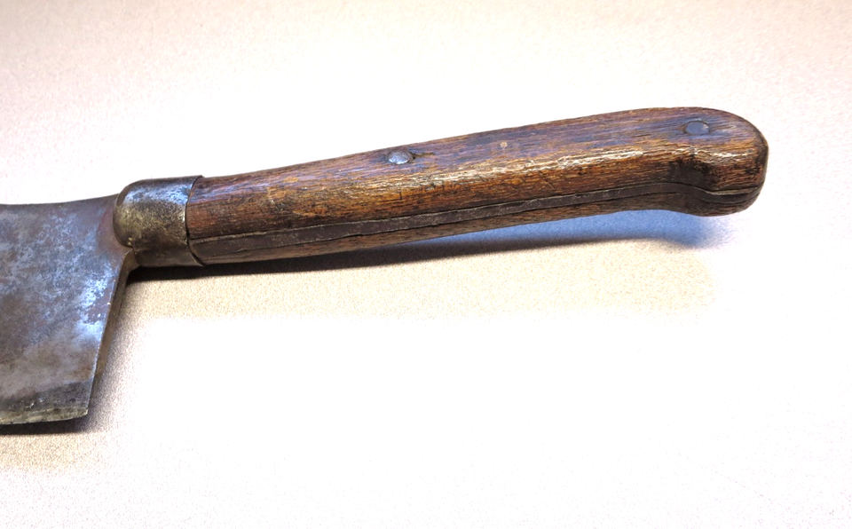 Antique OLD Vintage MARKET Foster Bros. Meat Cleaver Arrow Mark 7-8 ...