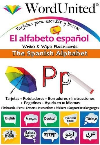 WordUnited The Spanish Alphabet (Mixed Media Product) Write & Wipe | eBay