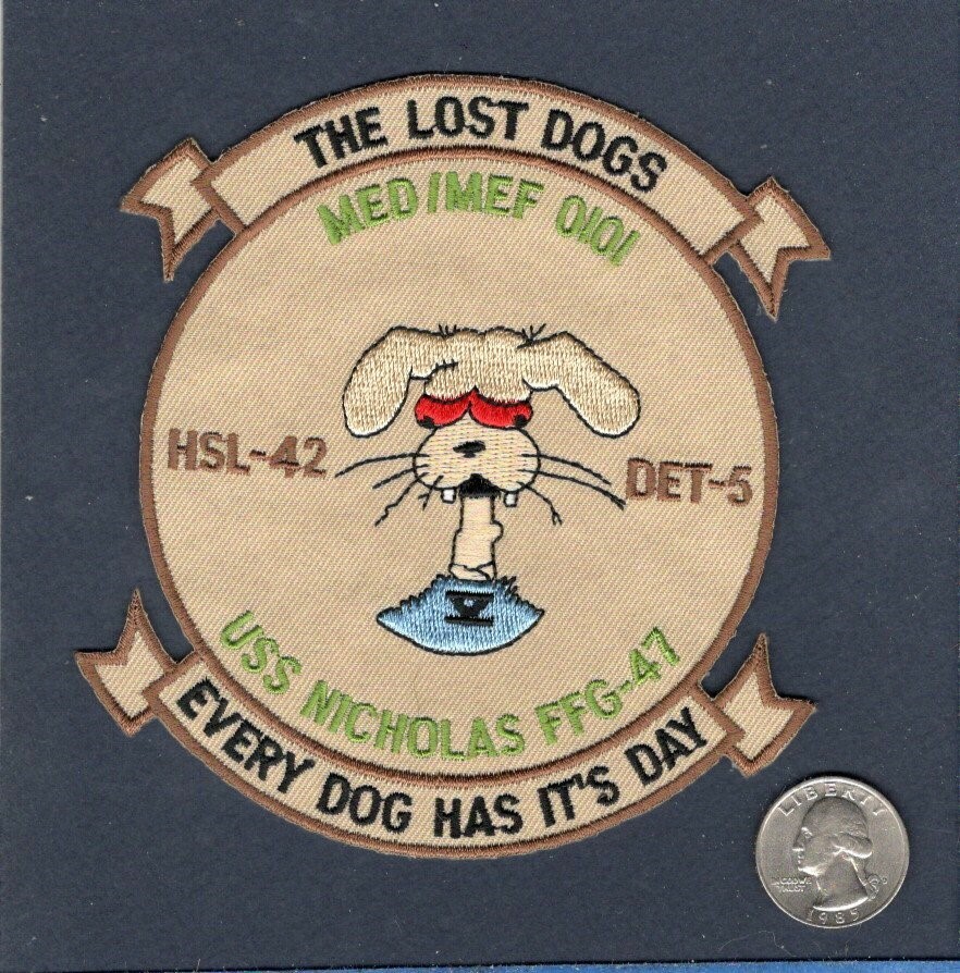 HSL-42 PROUD WARRIORS DET 5 FFG-47 2001 US NAVY Helicopter Squadron ...