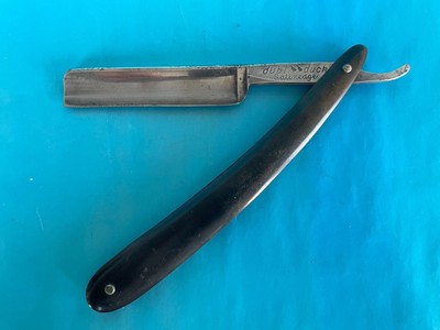 5/8” DUBL DUCK SATINEDGE BRESDUCK Solingen Germany Straight Razor VTG ...