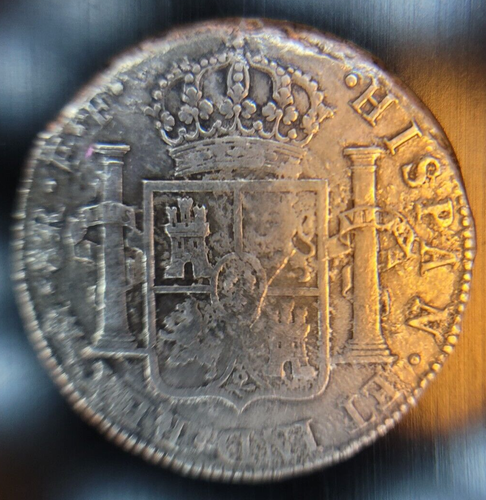 America's First Silver Dollar 1783 Carolus III Dei Gratia Eight 8 Reale ...