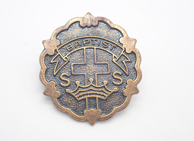 Baptist Sunday School Vintage Lapel Pin | eBay