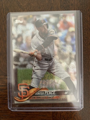 HUNTER PENCE 2018 Topps Complete Set FOILBOARD /190 Card PWE | eBay