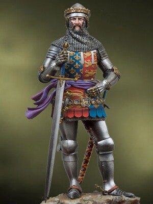 1/18 90mm Medieval King Figurine Resin Model Kit - Historical Knight ...