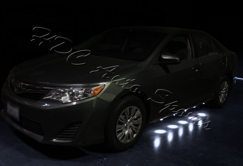 STP Style White 90-LED Underglow Under Car Puddle Lighting Lamp ...